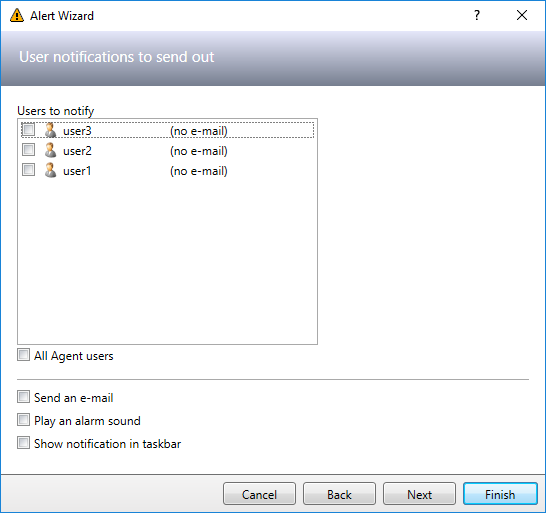 Managing alerts