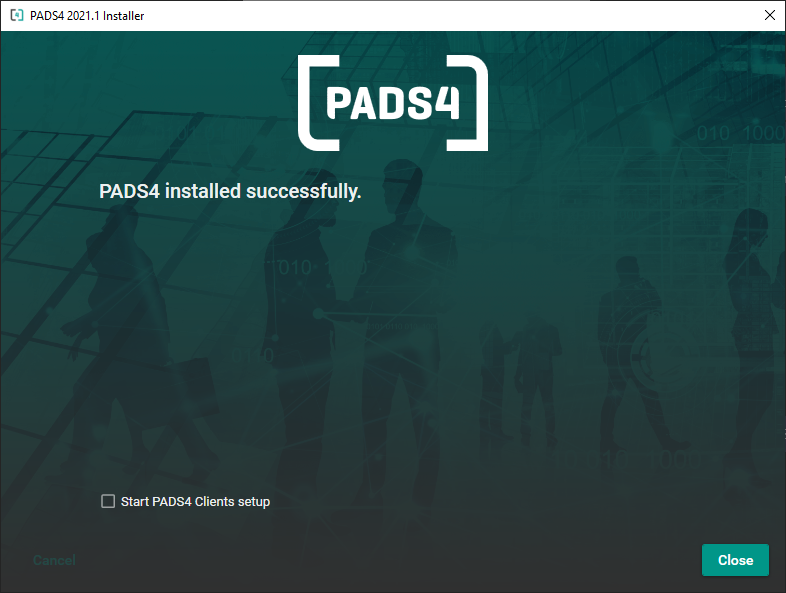 How to install PADS4 Server